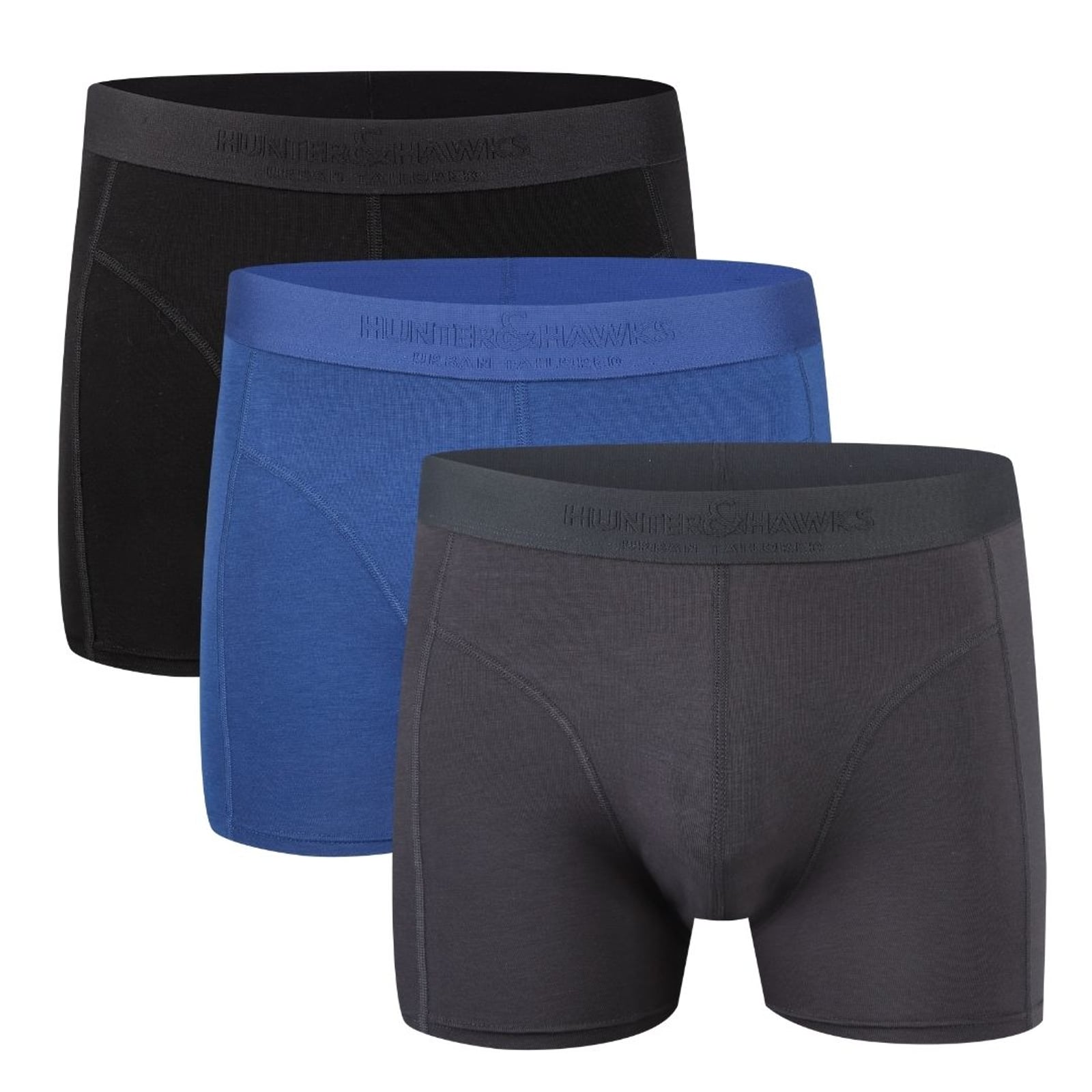 Multi Colour Bamboo Boxers | Hunter&Hawks - Urban Tailored